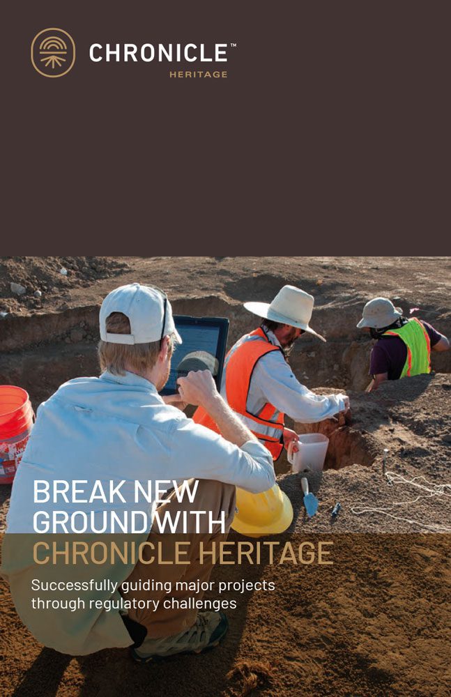 Brochures - Chronicle Heritage